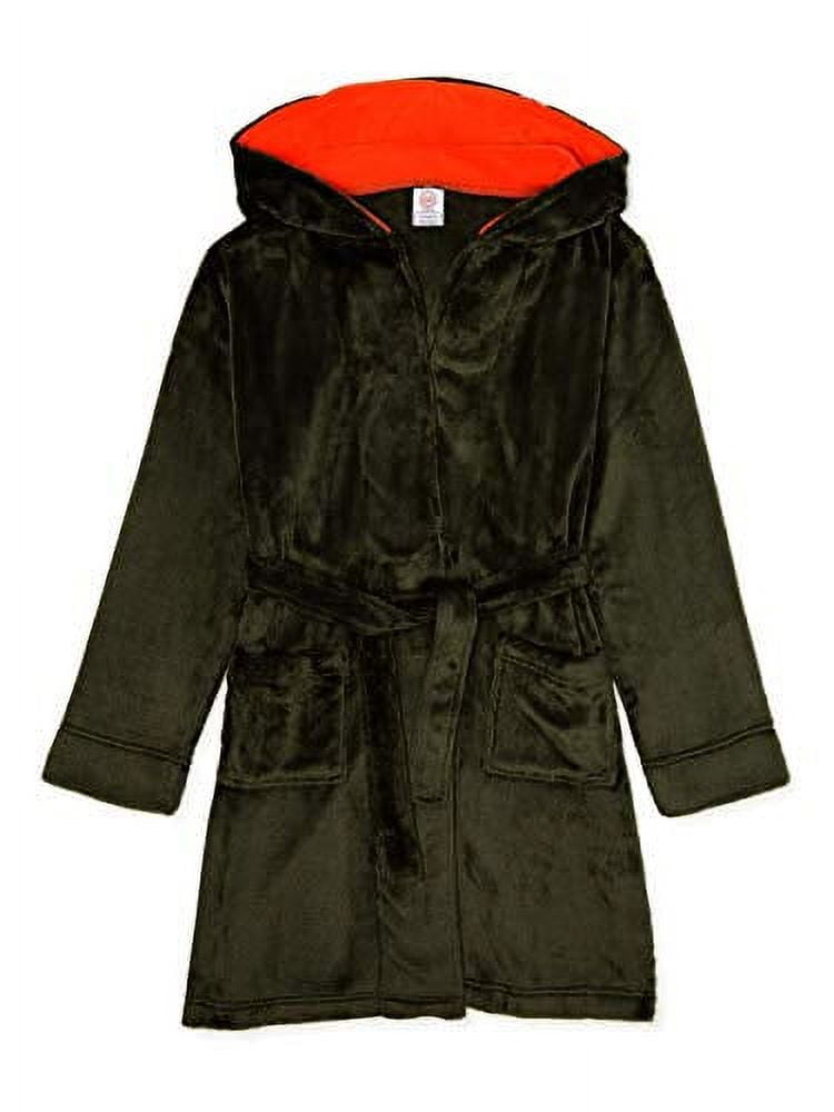 Boys Super Soft Dinosaur Themed Robe Kids Bathrobe (Dinosaur, Small 6/7 ...