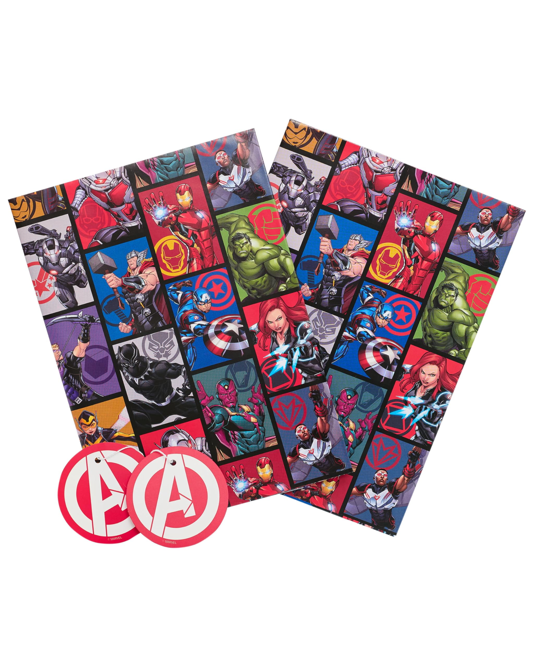 Male Marvel Gift Wrap in Marvel Party Supplies - Walmart.com