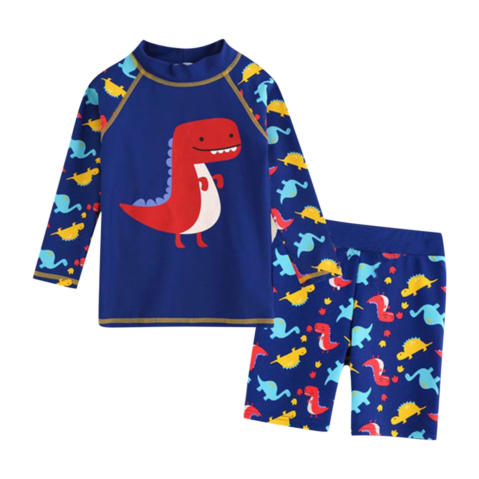 Boys Surfing Rash Guard Swimsuits Long Sleeve Sun Protection Funny ...