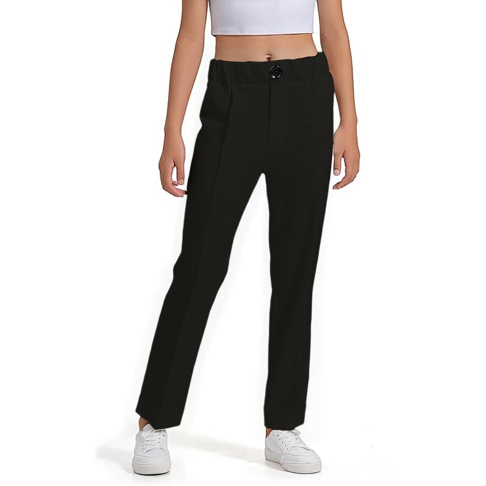 Boys Sweatpants,Elegant Girls Classic Formal Dress Trousers School ...