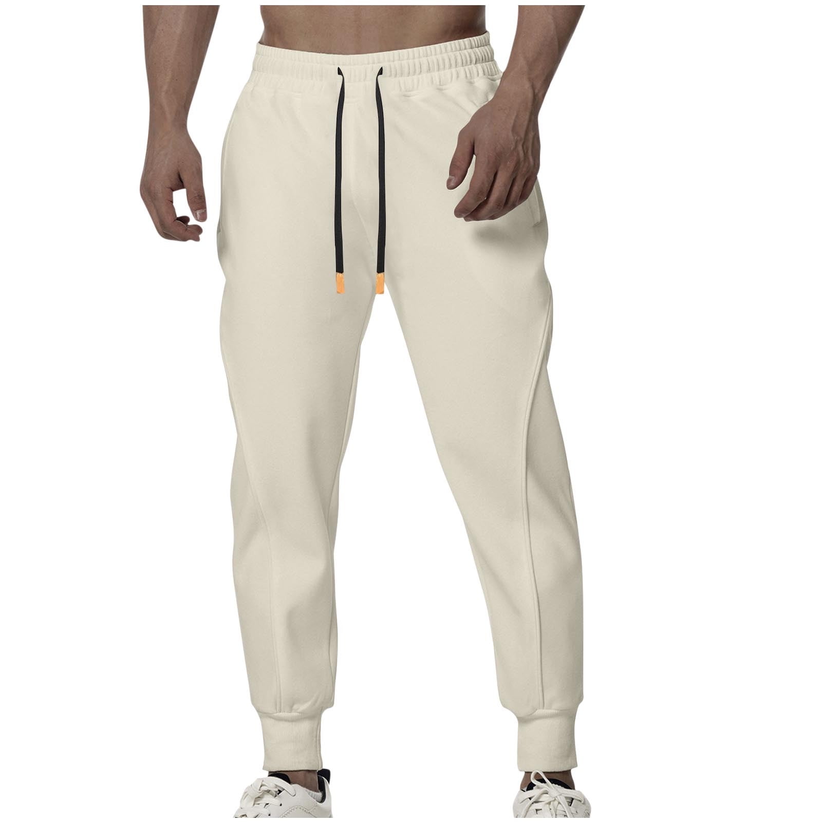 Boys Sweatpants Ofreoo Men Casual Fashion Elastic Waist Solid With ...