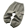 Boys Sweatpants,Overalls Children Proof Pants Boys Lightweight Spring ...