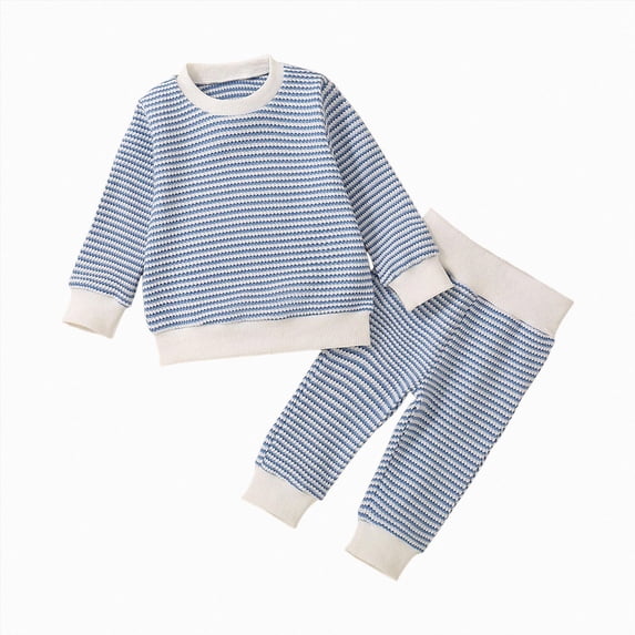 Boys Sweatsuit Long Sleeve Crewneck Sweatshirt and Pants Fall Winter ...