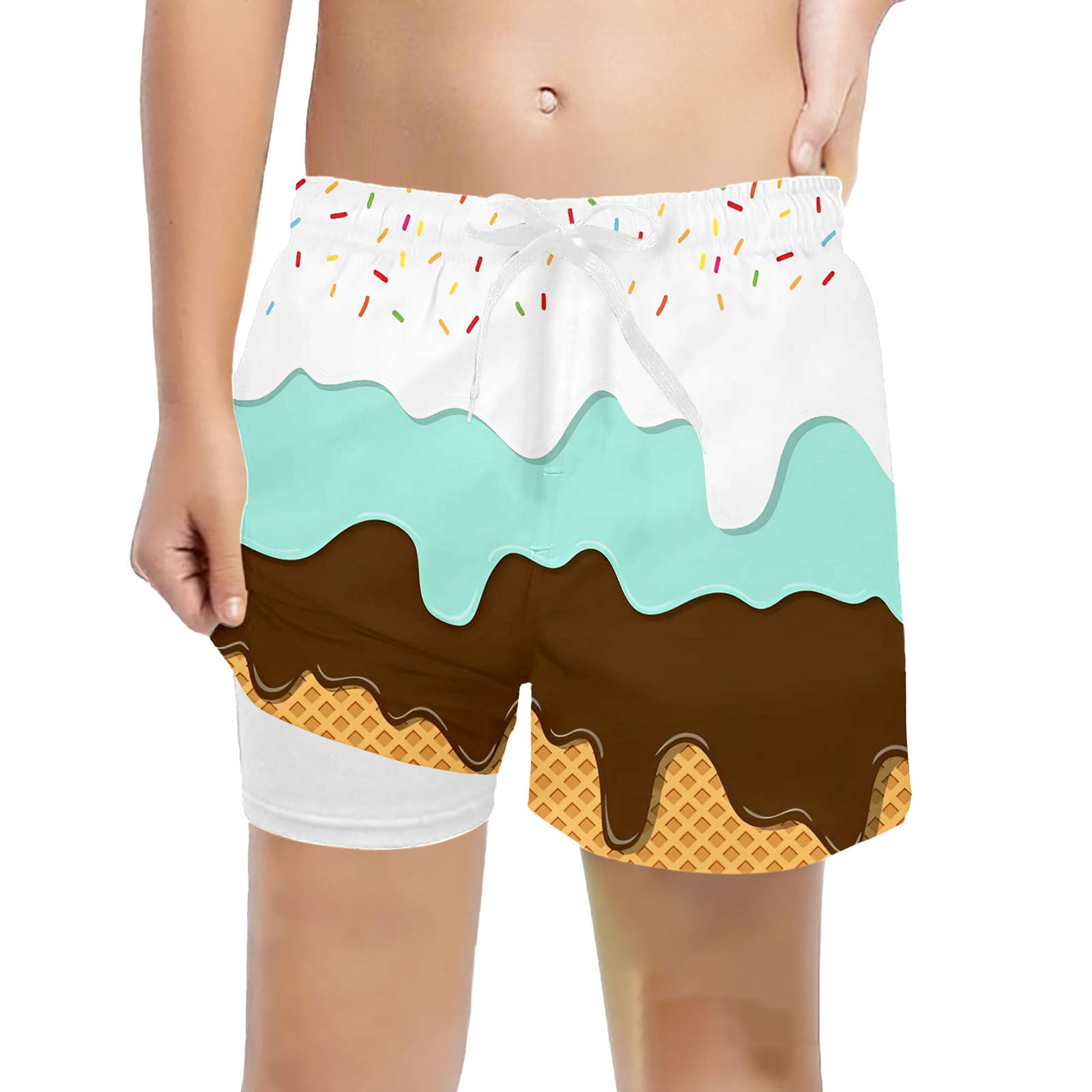 Boys Swim Bathing Trunks Ice Cream Boys Swim Trunks Boys Swim Trunks ...
