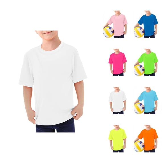 Boys Swim Shirt UPF 50 Sun Long Sleeve Rash Guard For Beach Pool Summer ...