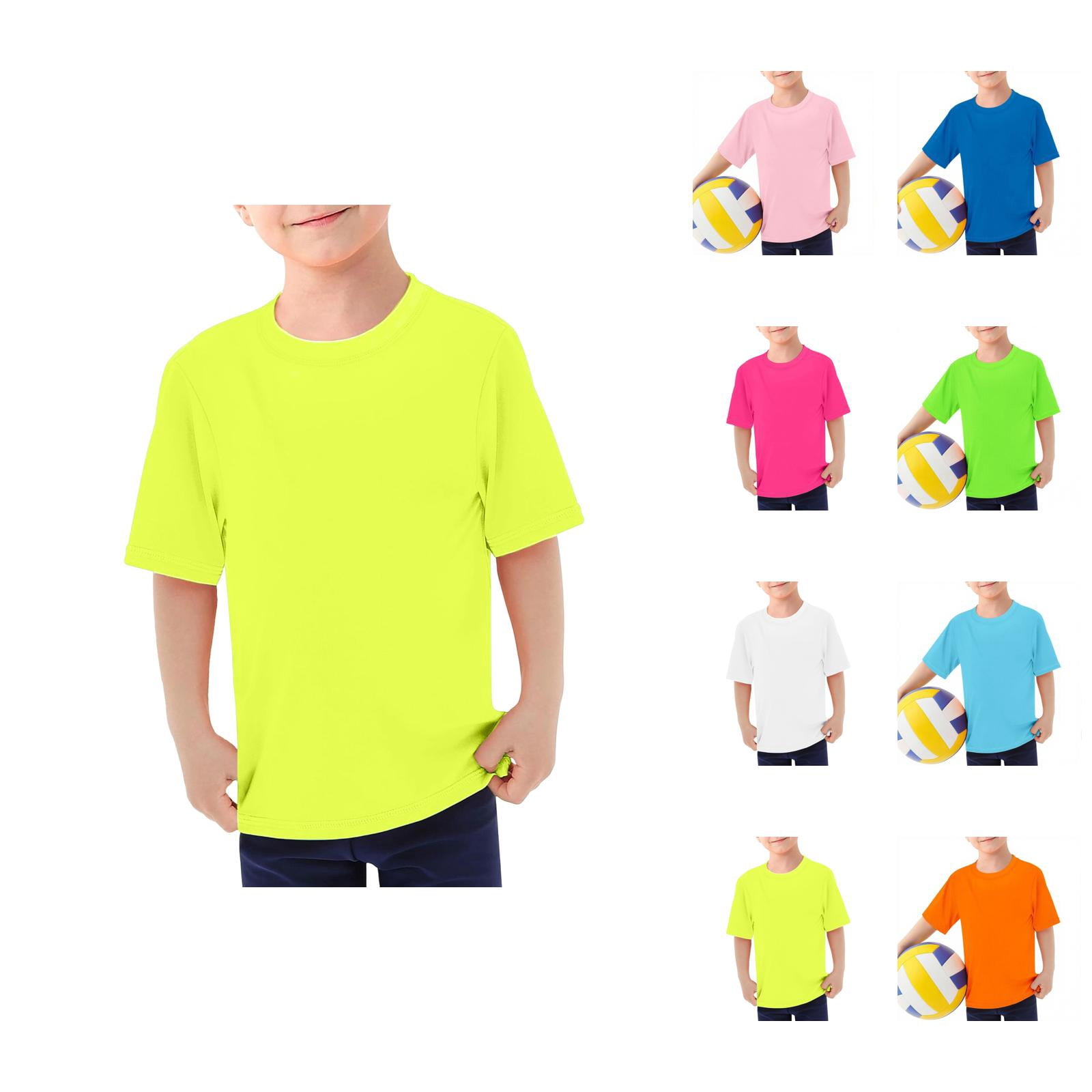 Boys Swim Shirt UPF 50 Sun Long Sleeve Rash Guard For Beach Pool Summer ...