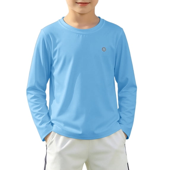 Boys Swim Shirts Size 10-12, Boys Rash Guard Long Sleeve Swim Shirt UPF ...