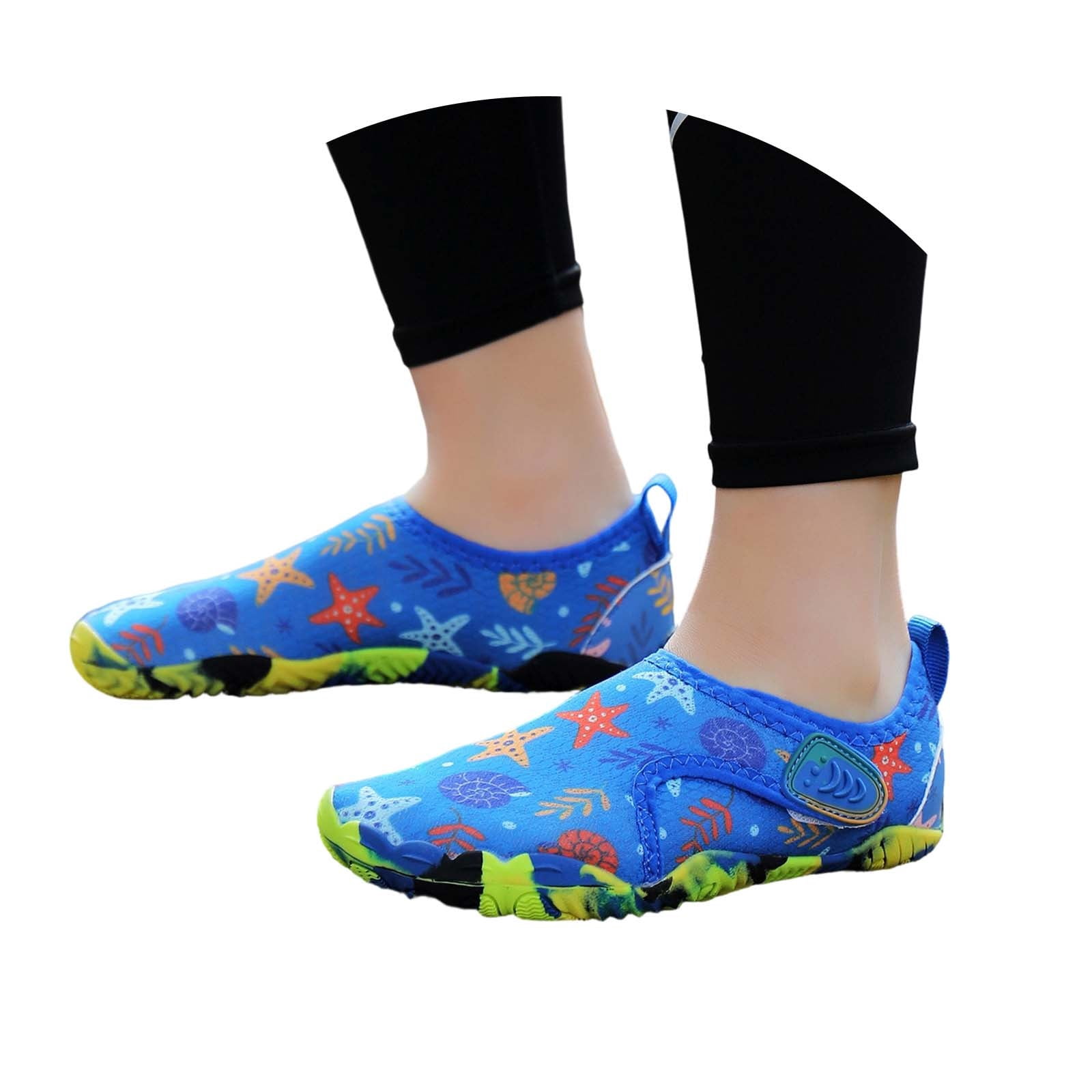Boys Swim Shoes Wide Toe and Quick-Dry Sand Shoes Toddler for Hiking ...
