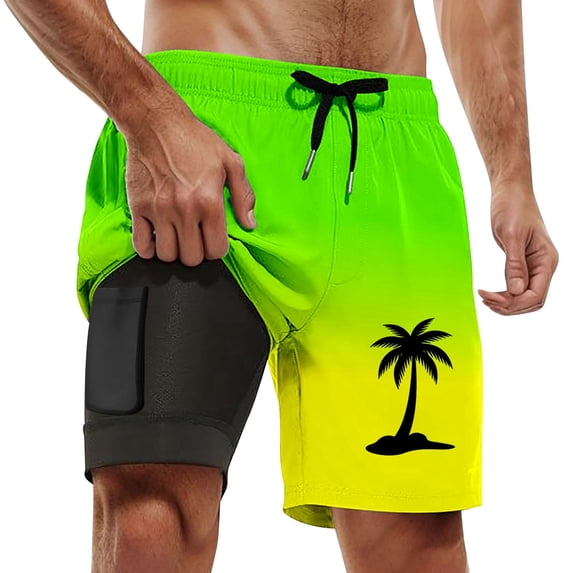 Boys Swim Shorts Animal Print Short Sleeved T Shirt Capybara Mental ...