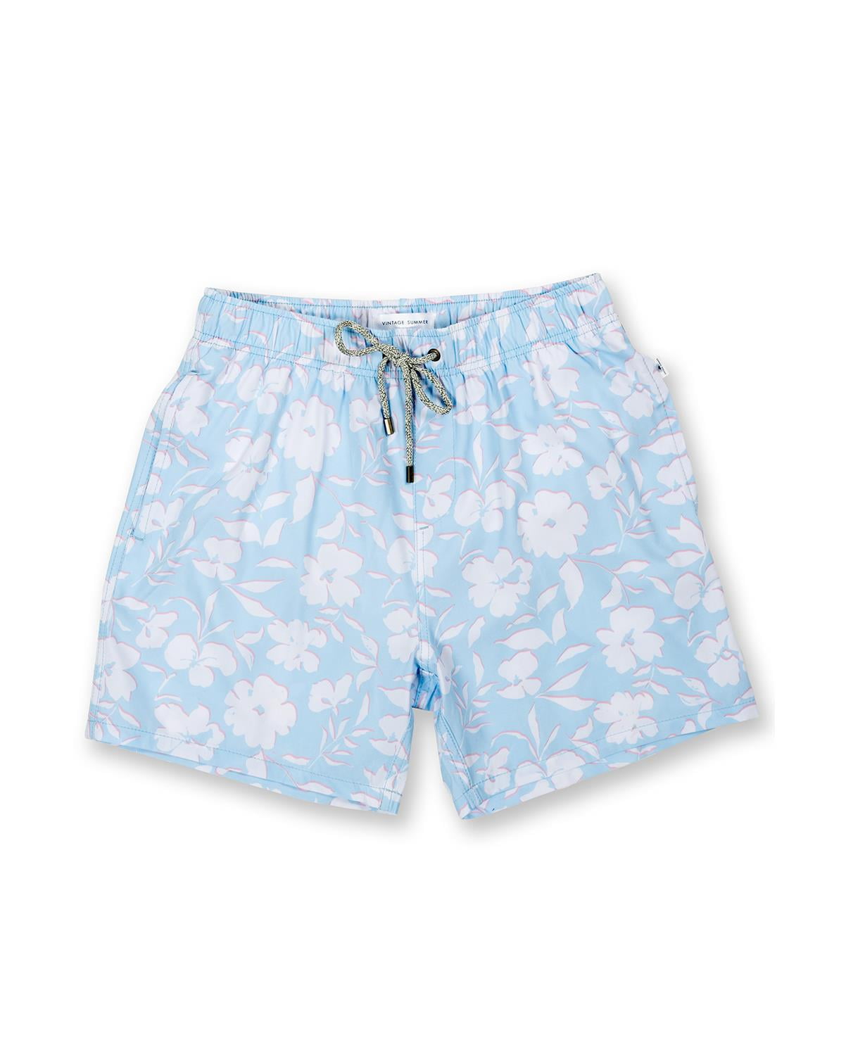 Boys Swim Shorts Dry Fast 4 Ways Stretch Swimming Trunks with Fun ...
