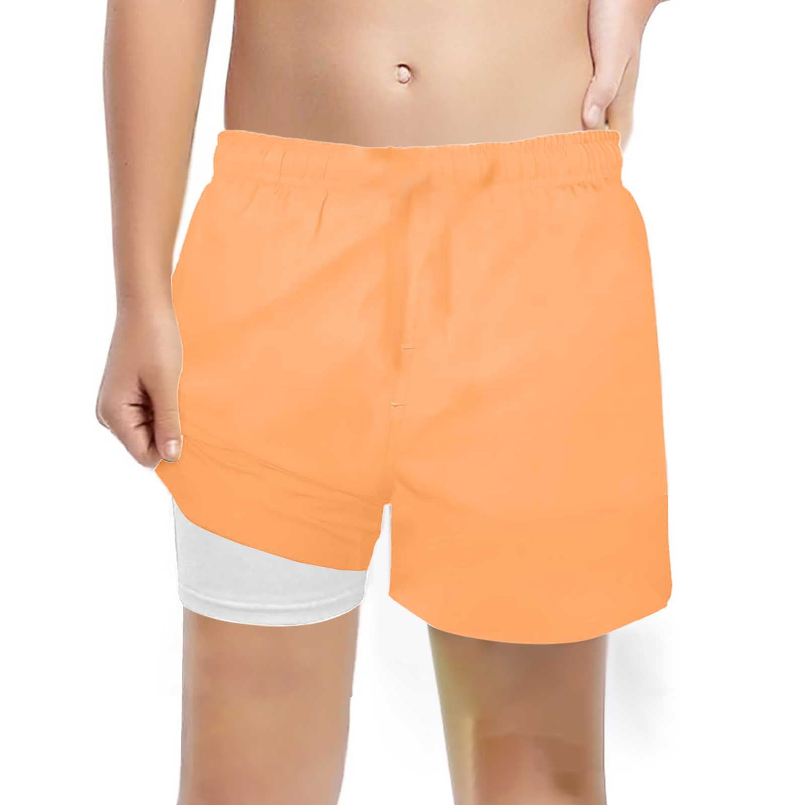 Boys Swim Trunks Kids Toddler Boys Solid Color Quick Dry Swim Trunks ...