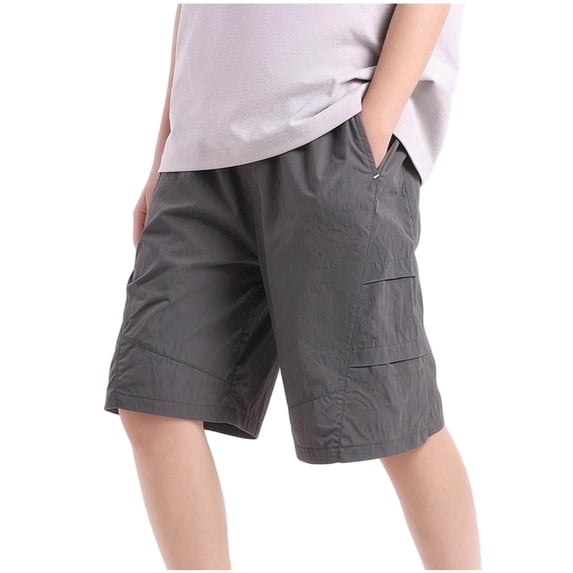 Boys Swim Trunks Knee Below, Quick Dry Bathing Suit, UPF 50+, Sun ...