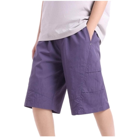 Boys Swim Trunks Knee Below, Quick Dry Bathing Suit, UPF 50+, Sun ...