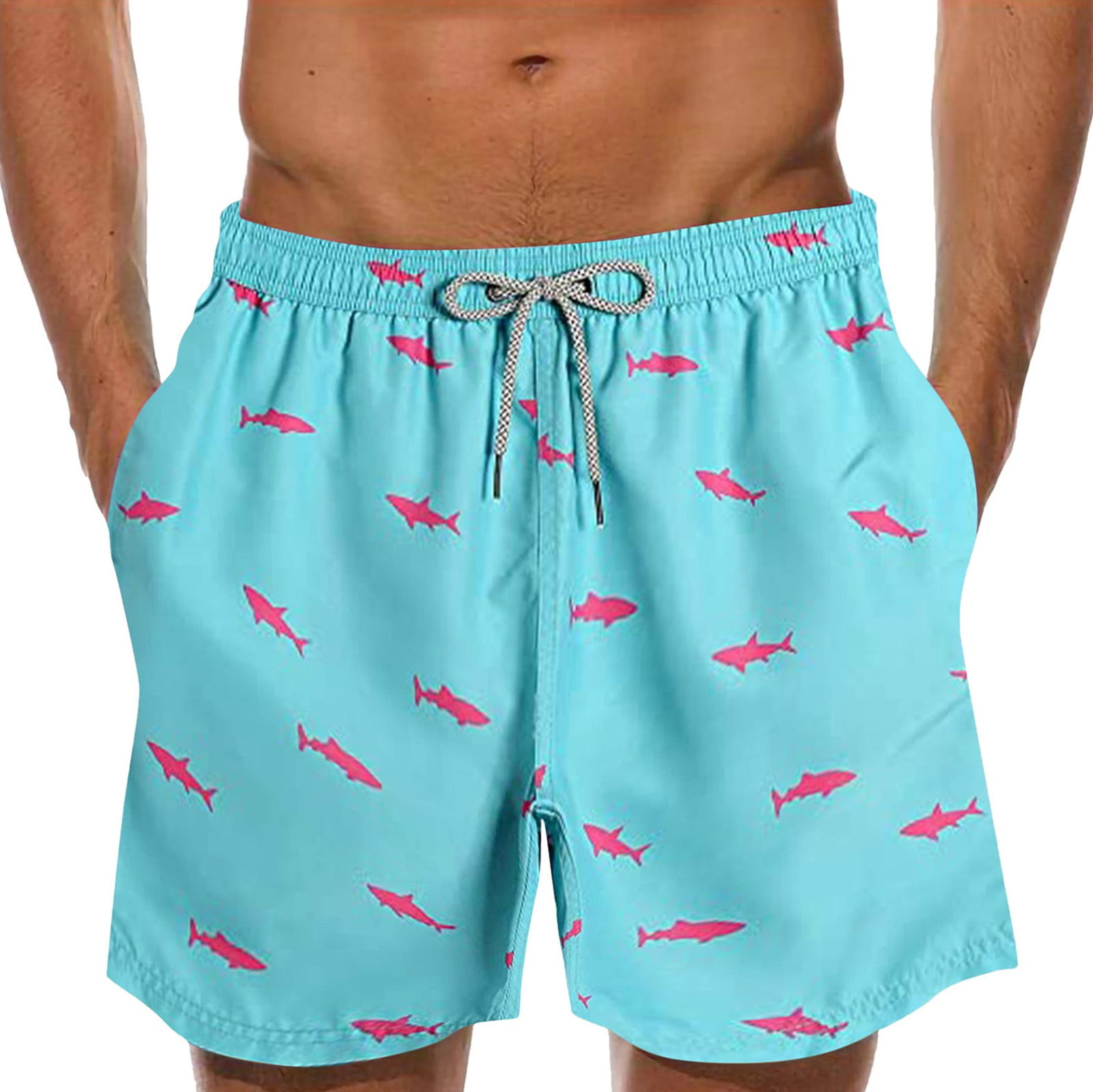 Boys Swim Trunks Lined Quick-Drying Surfing Workout Clothes for Men ...