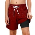Boys Swim Trunks Quick Dry Shiny Boards Shorts for Kids Beach Swim ...