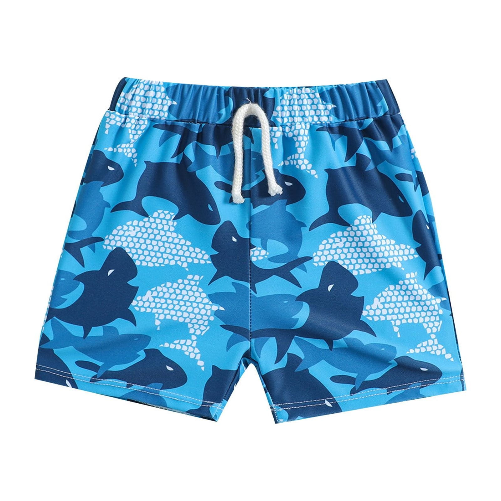 Boys Swim Trunks Toddler Kids Baby Boys Summer Print Shorts Quick Dry ...