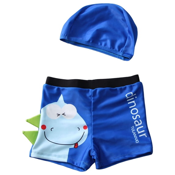 Boys Swim Trunks Two Piece Swimsuit Cartoon Quick Dry for Toddler ...