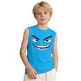 Boys T Shirt Lightweight Breathable Sleeveless Vest Print Beach ...