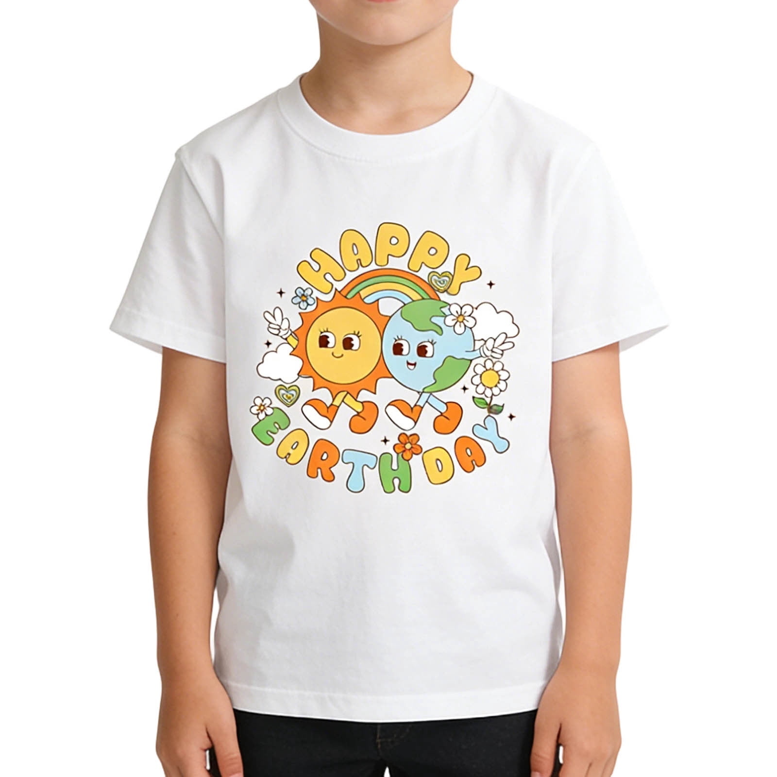 Boys T Shirt Shirts Graphic Short Sleeve Cool Print Casual Outdoor ...