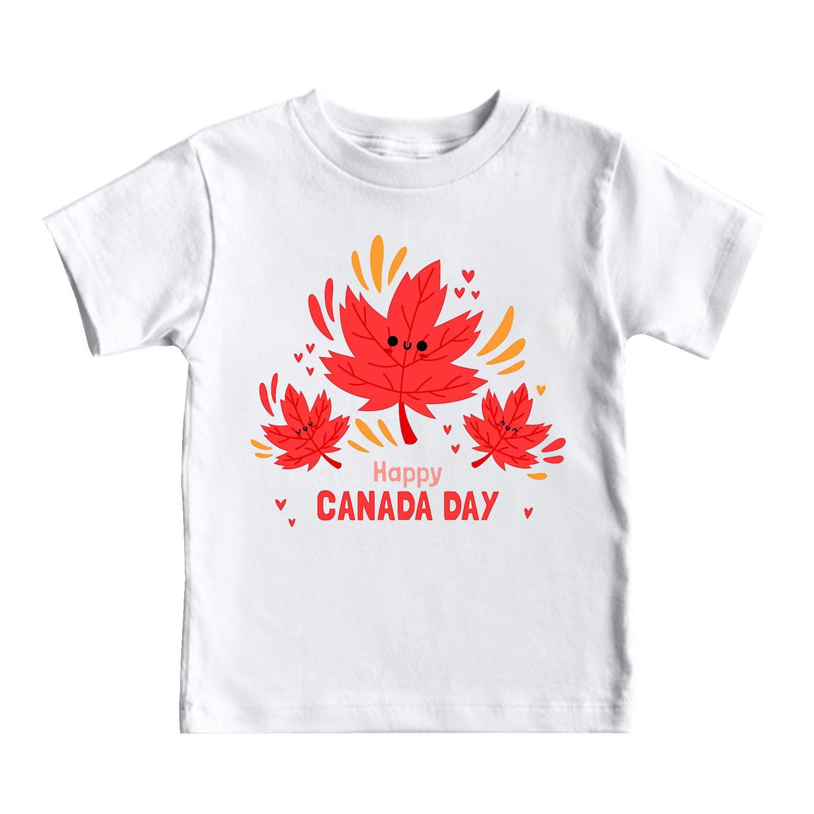 Boys T Shirts Children Summer Short Sleeve Canada International Day ...