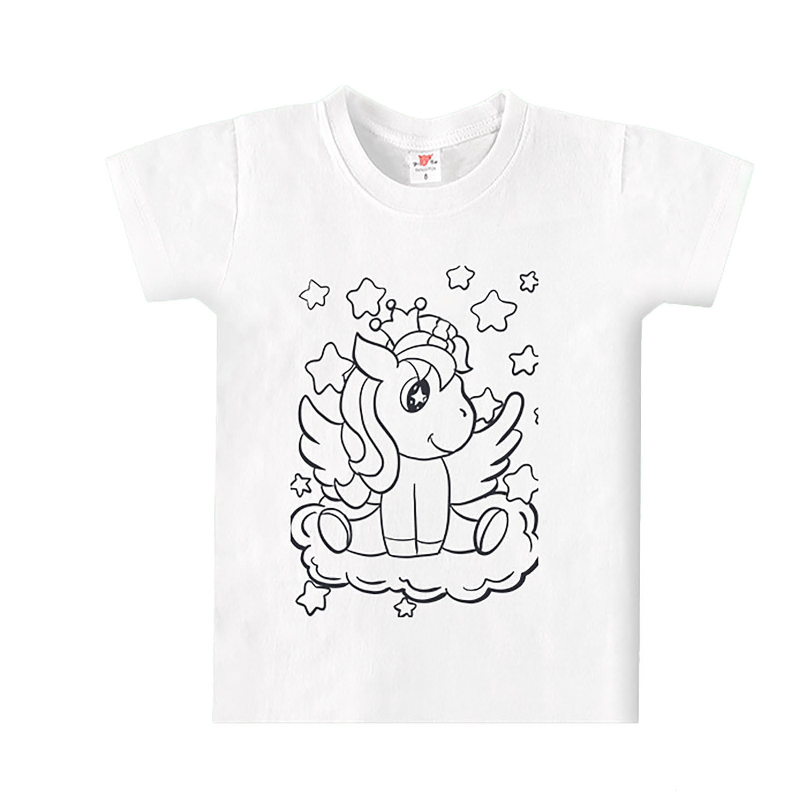 Boys T Shirts Coloring T Shirt for with Washable Markers Color in and ...