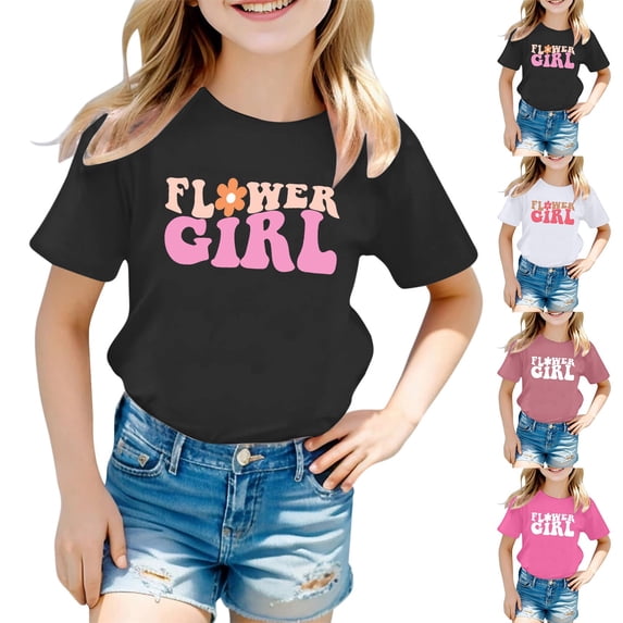Boys T Shirts Crew Neck Letter Print Short Sleeve T Shirt for Daily ...