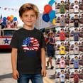 Boys T Shirts Crew Neck Short Sleeve Cartoon Print T Shirt for Comfort ...