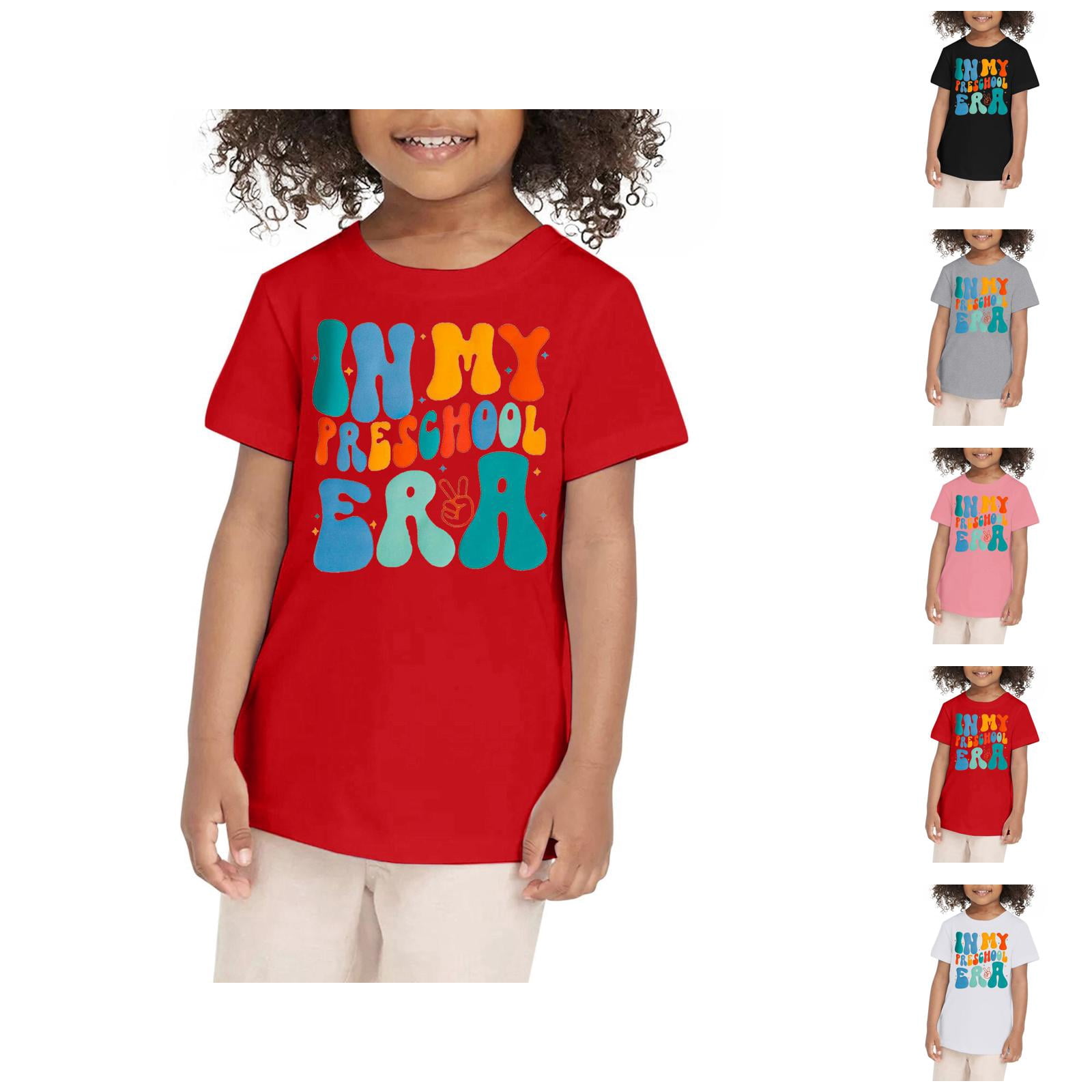 Boys T Shirts First Day of School Shirt In My Preschool Shirt Toddler ...