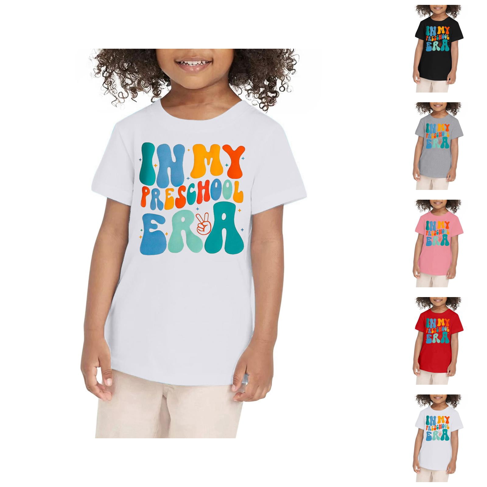 Boys T Shirts First Day of School Shirt In My Preschool Shirt Toddler ...