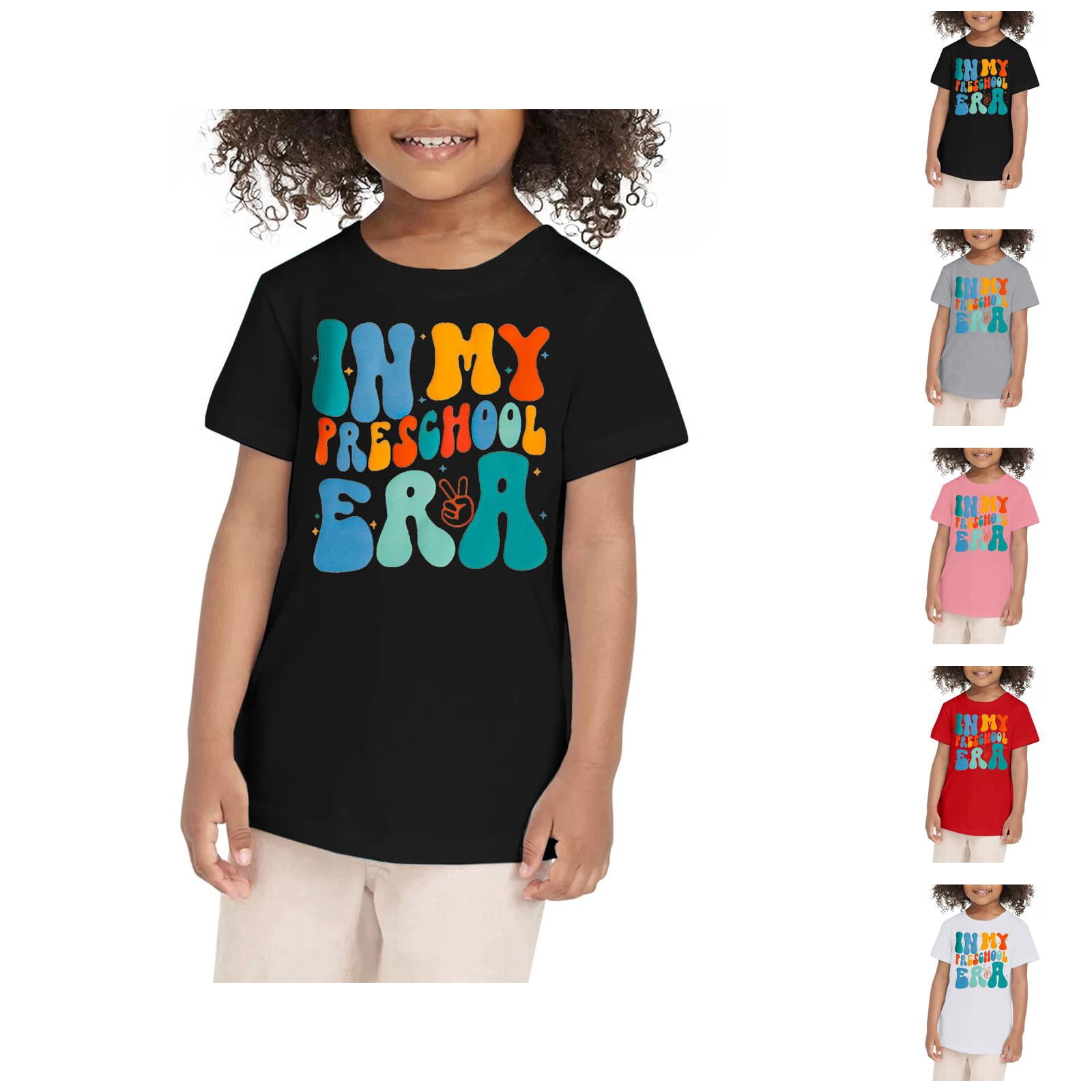 Boys T Shirts First Day of School Shirt In My Preschool Shirt Toddler ...