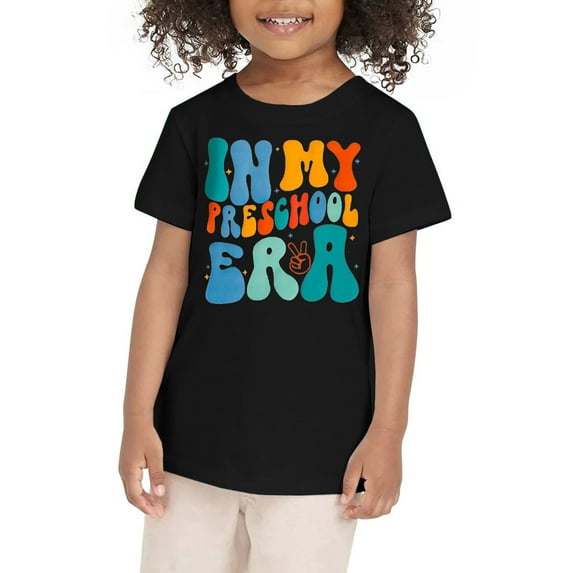 Boys T Shirts Summer First Day Of School In My Preschool Kindergarten ...