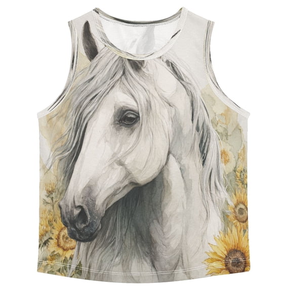 Boys' Tank Top Shirts - Quick-Dry Athletic Boys' Tank Top for Running ...