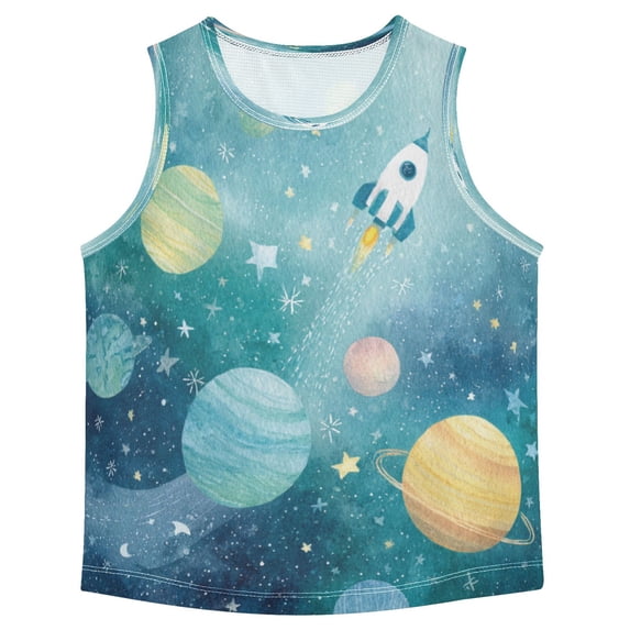 Boys' Tank Top Shirts - Quick-Dry Athletic Boys' Tank Top for Running ...