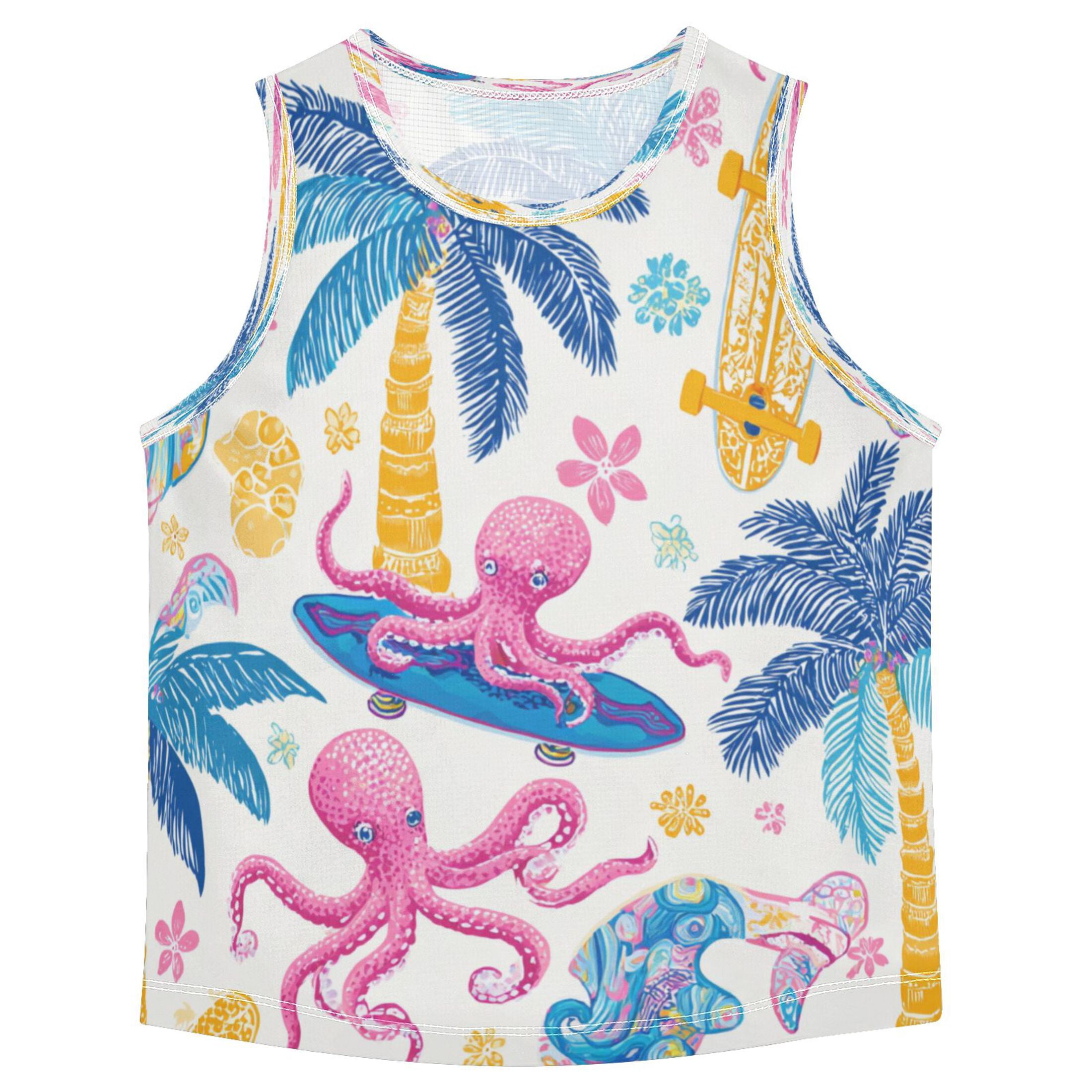 Boys' Tank Top Shirts - Quick-Dry Athletic Boys' Tank Top for Running ...