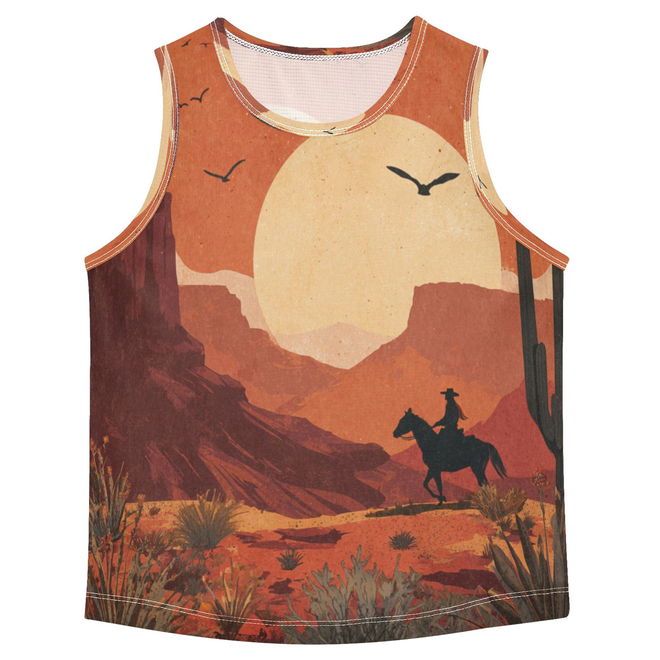 Boys' Tank Top Shirts - Quick-Dry Athletic Boys' Tank Top for Running ...