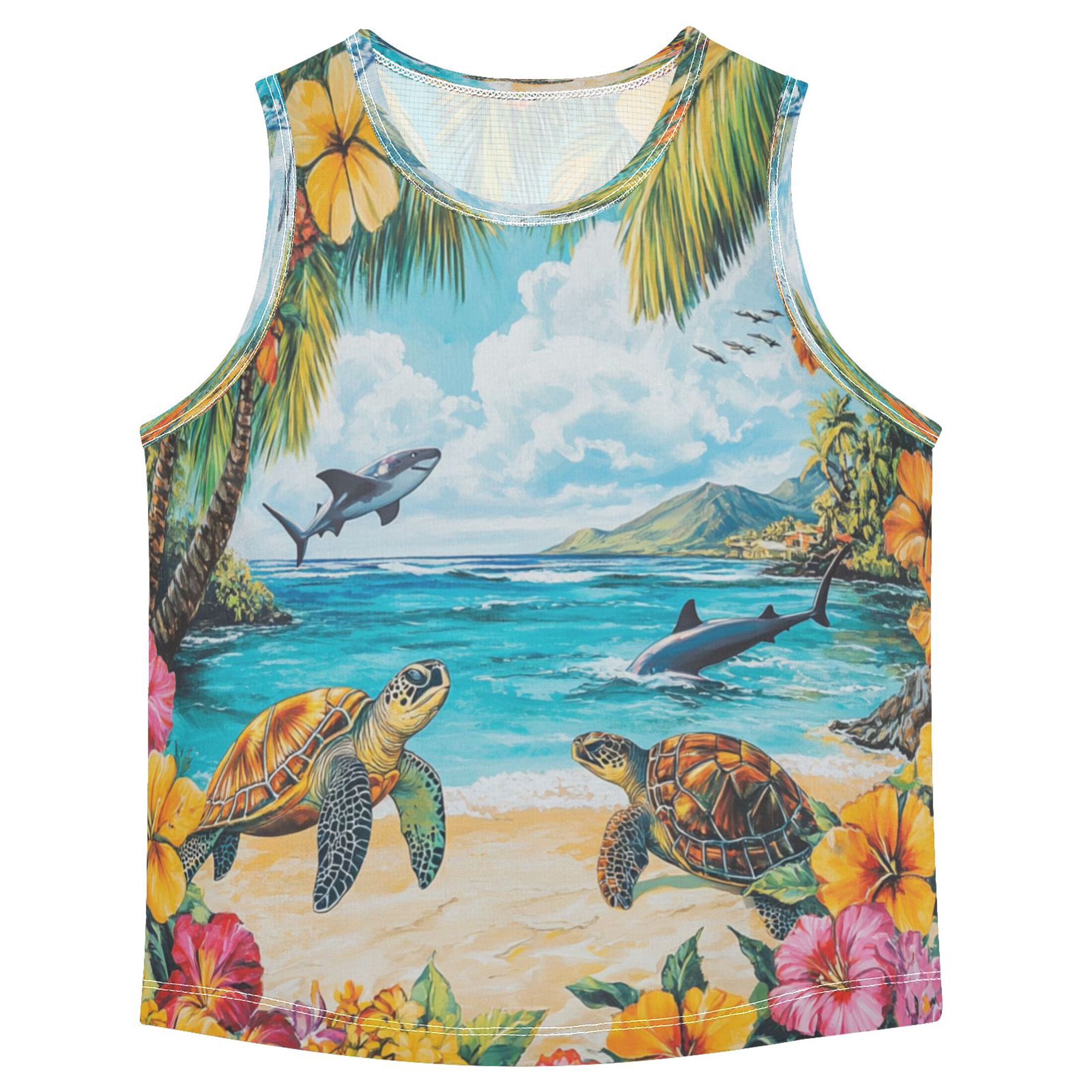 Boys' Tank Top Shirts - Quick-Dry Athletic Boys' Tank Top for Running ...