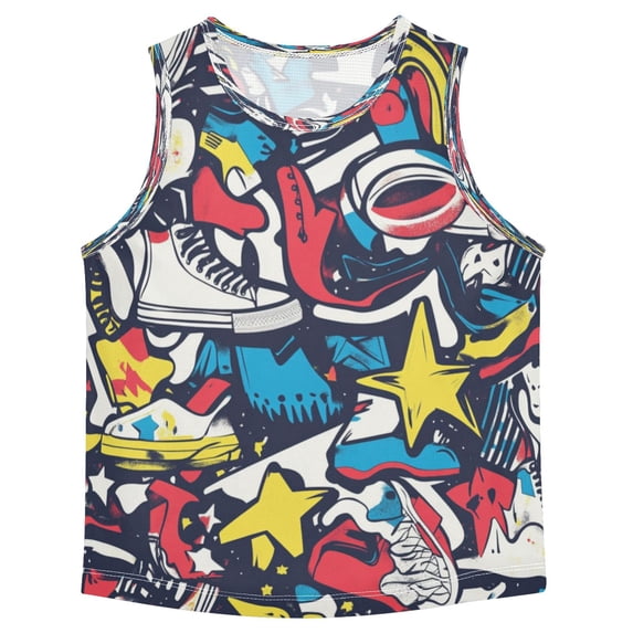 Boys' Tank Top Shirts - Quick-Dry Athletic Boys' Tank Top for Running ...