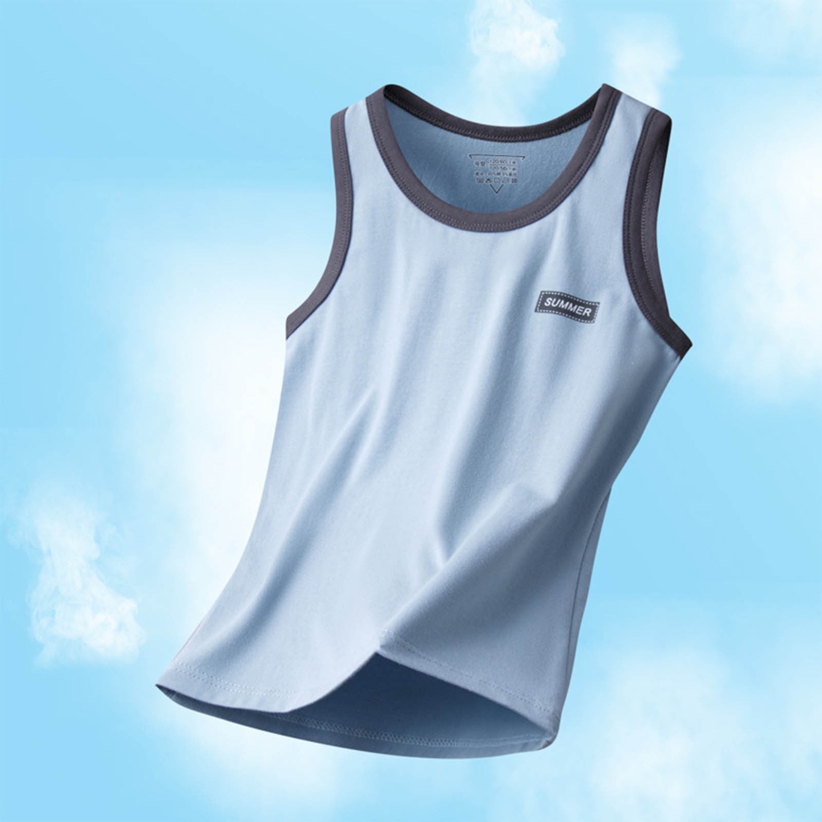 Boys' Tank Tops Workout Training Undershirt Sleeveless Tank Tops ...