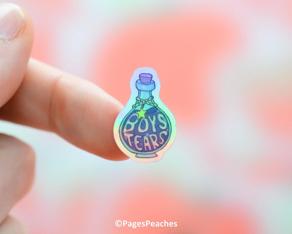 Boys Tears Case Sticker - Walmart.com