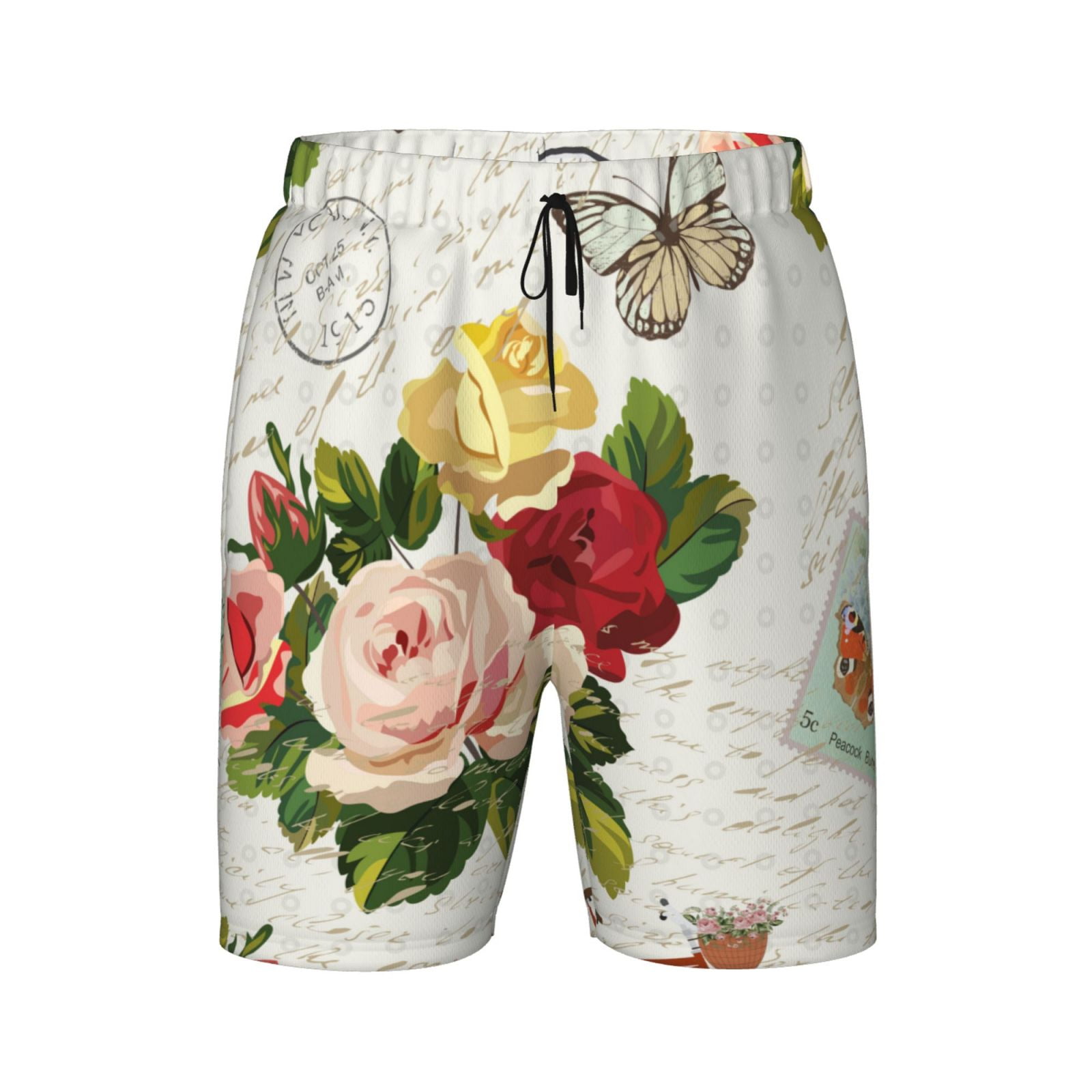 Boys Teen Swim Trunks With Compression Liner Quick Dry 2 In 1 Youth Boys Swim Shorts Swimwear ...