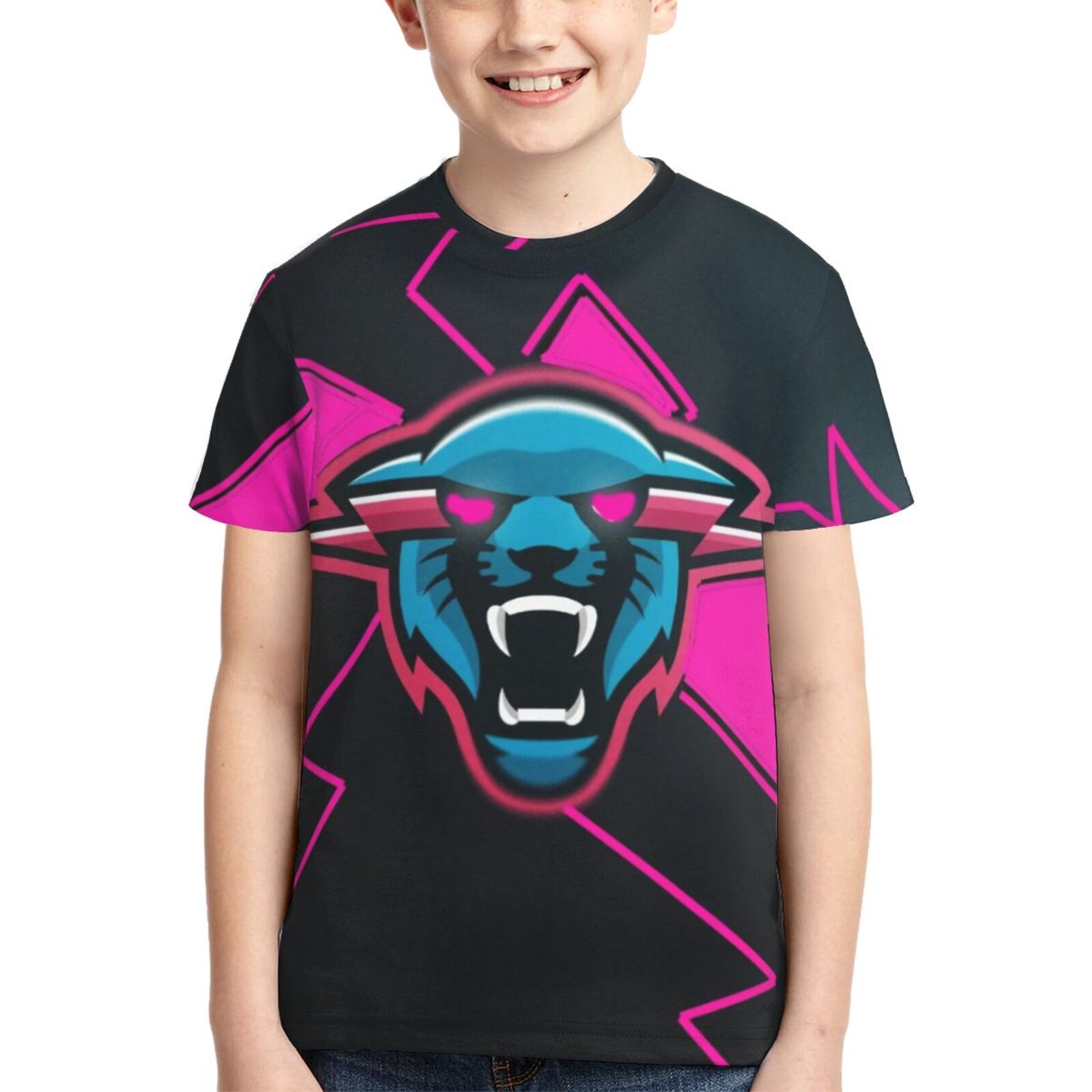 Boys Teens Shirts Mr-Beast Cool LoGo Short Sleeve 3D Print Funny Casual ...