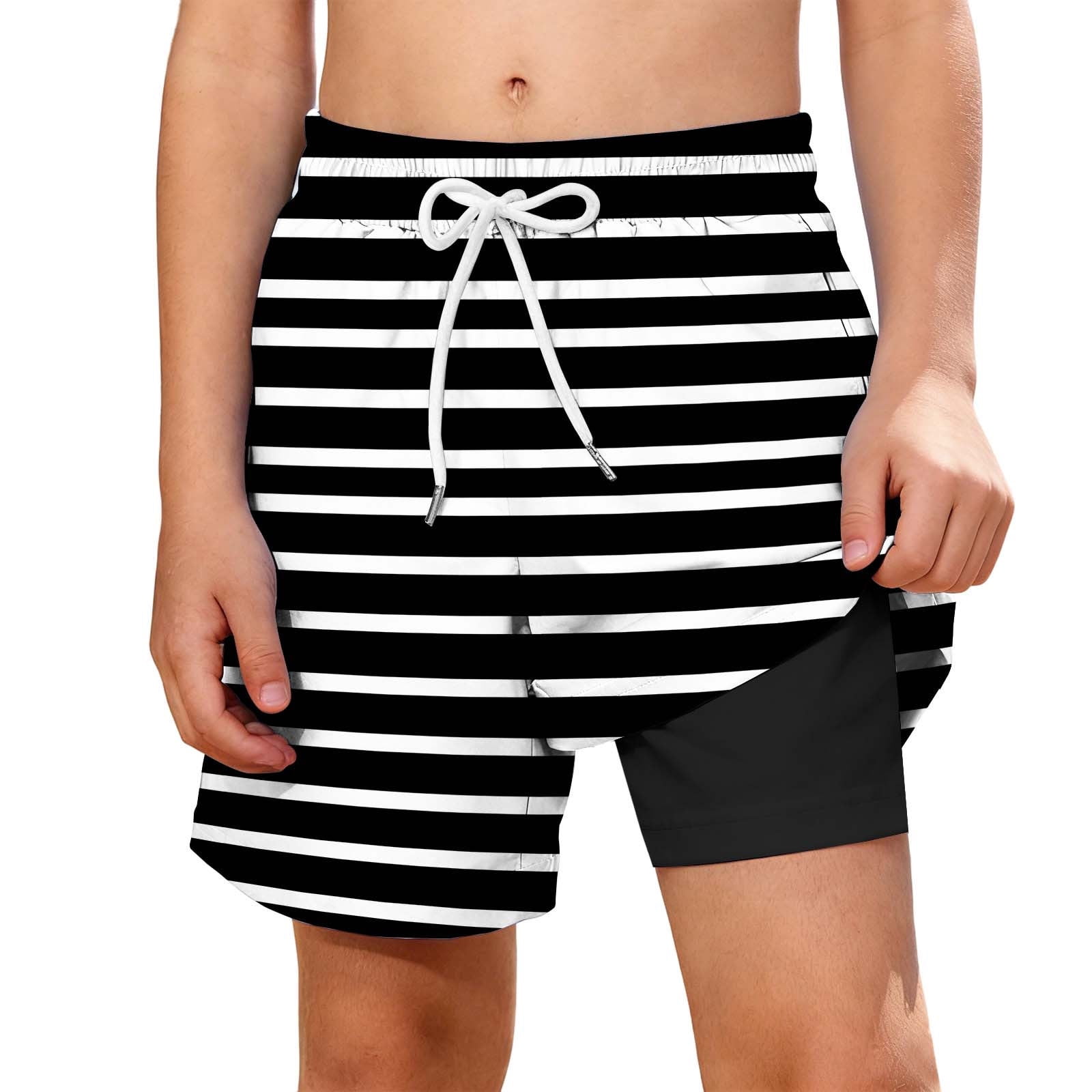 Boys Teens Swim Trunks Quick Dry Waterproof Surfing Board Shorts ...