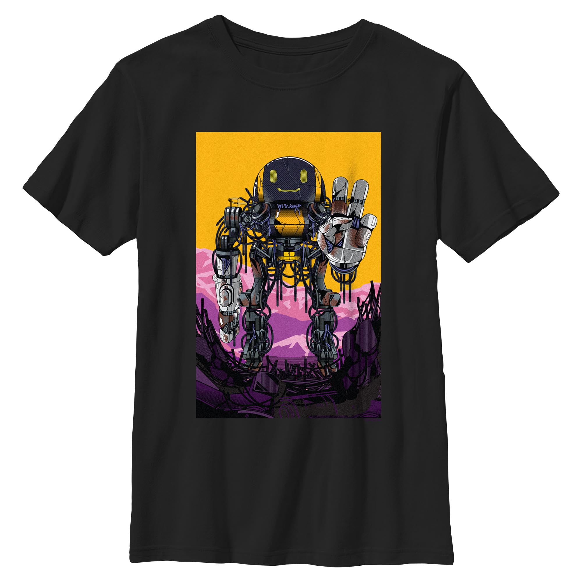 Boys The Electric State Peace Herman T Shirt - Walmart.com