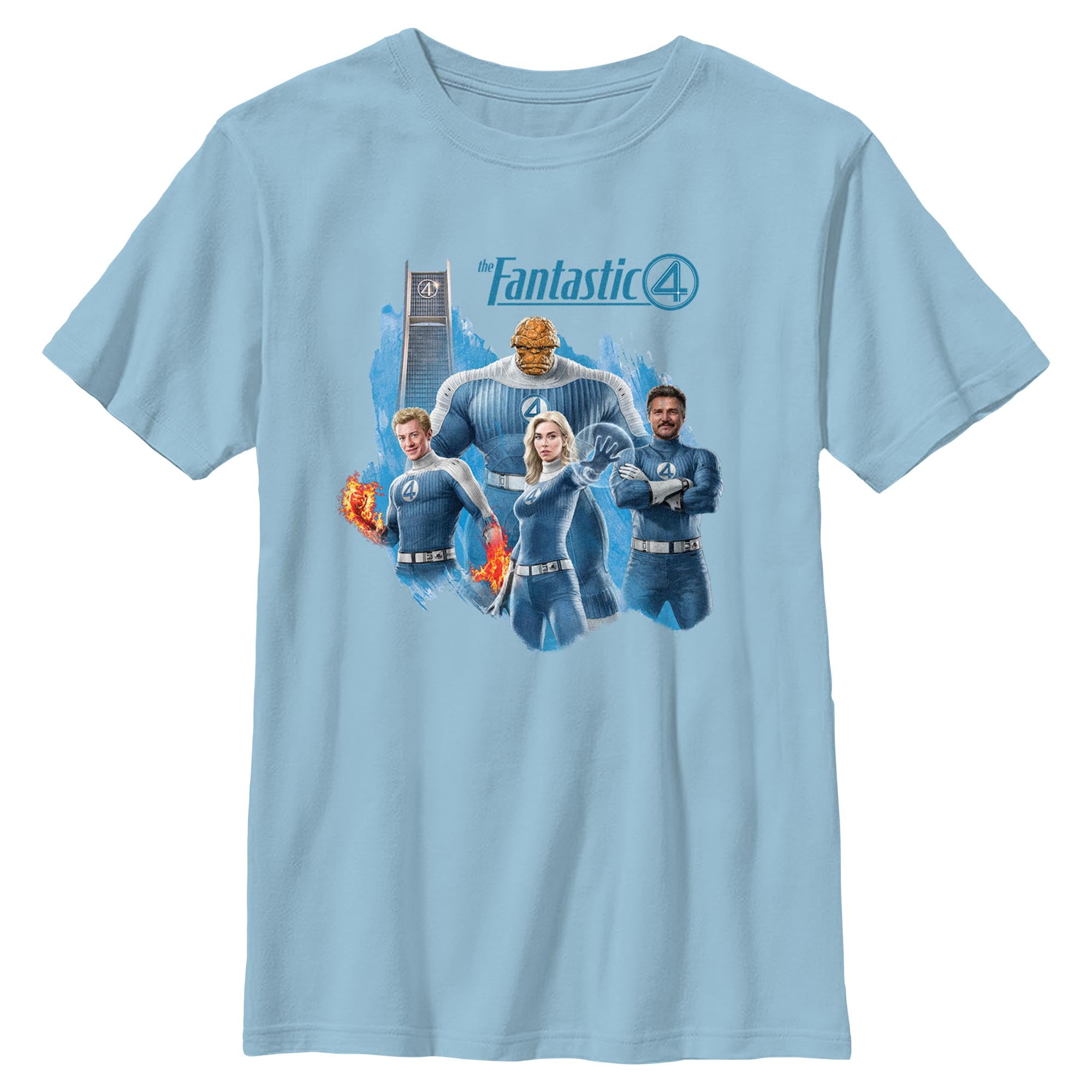 Boys The Fantastic Four: First Steps Classic Family T Shirt - Walmart.com