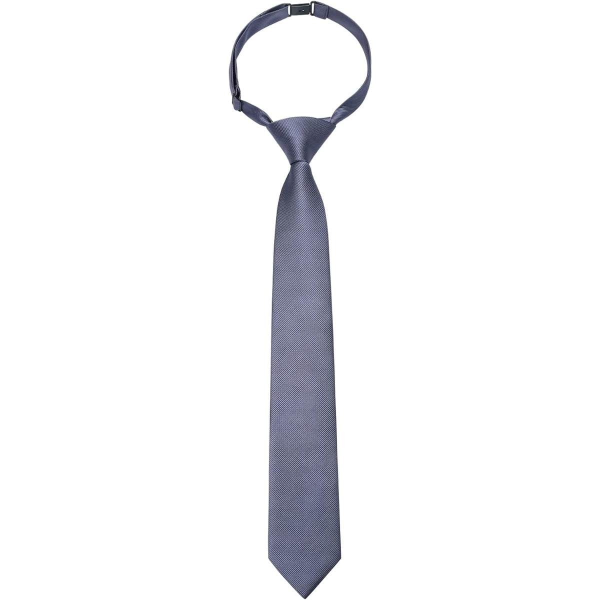 Boys Ties Solid Color Pre-Tied Kids Necktie for Age 8-12 Adjustable ...