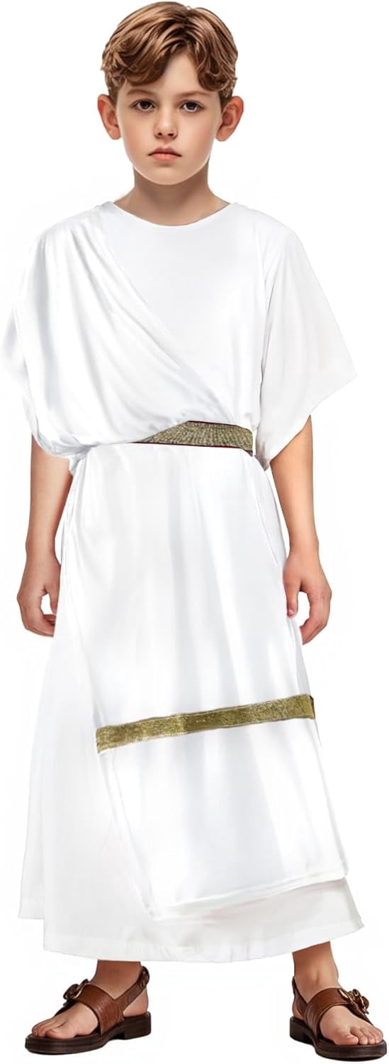 Boys Toga Costume Kids Greek God Roman Party Children's Cosplay ...