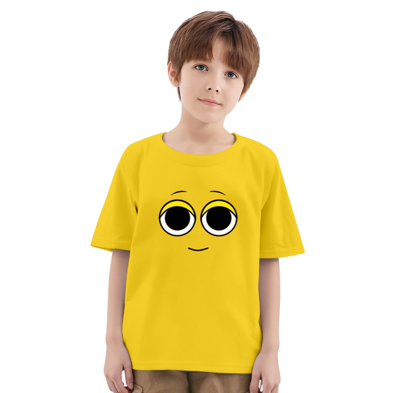 Boys Tops Girls T-Shirts Sprunki Print Short Sleeve Tee Shirt Style-8 ...