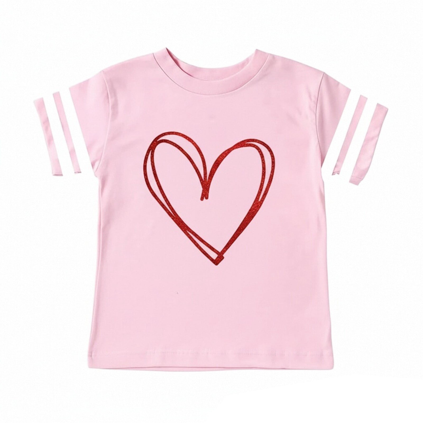 Boys Tops Summer Fashion Letter Round Neck Short Sleeved Plus Size Kids ...