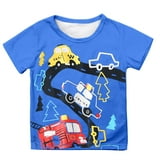 Boys Tops Trendy Comfort Round Neck Elastic Waist Sports Kids formal ...