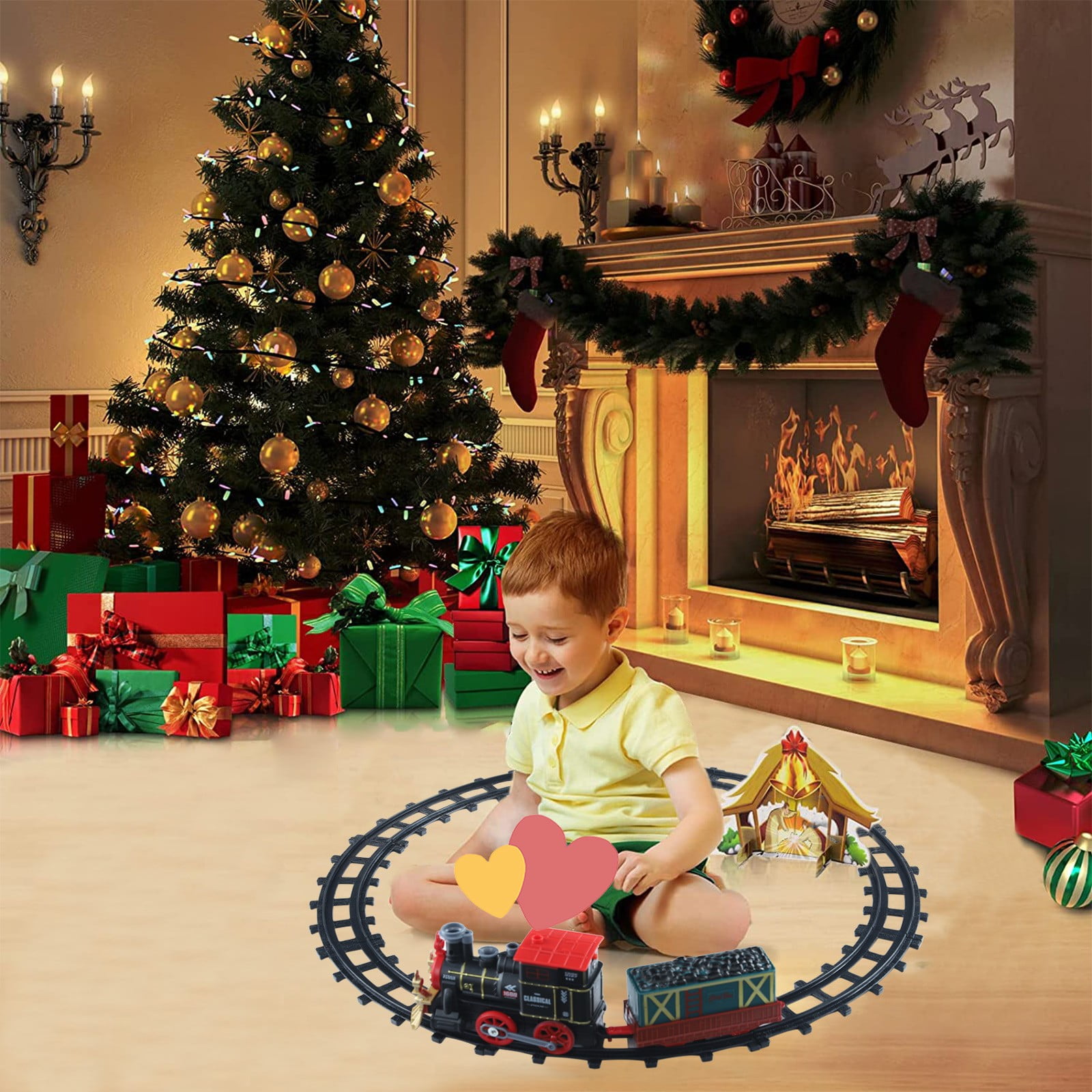 Boys Toys Age 4-6 Children's Simulation Train Model Toy Classical ...